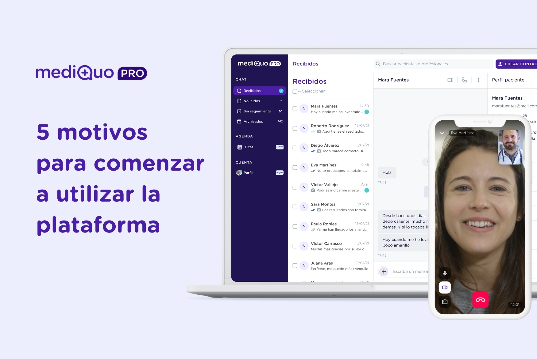 5 motivos para SÍ comenzar a utilizar MediQuo PRO y abrir tu consulta ...