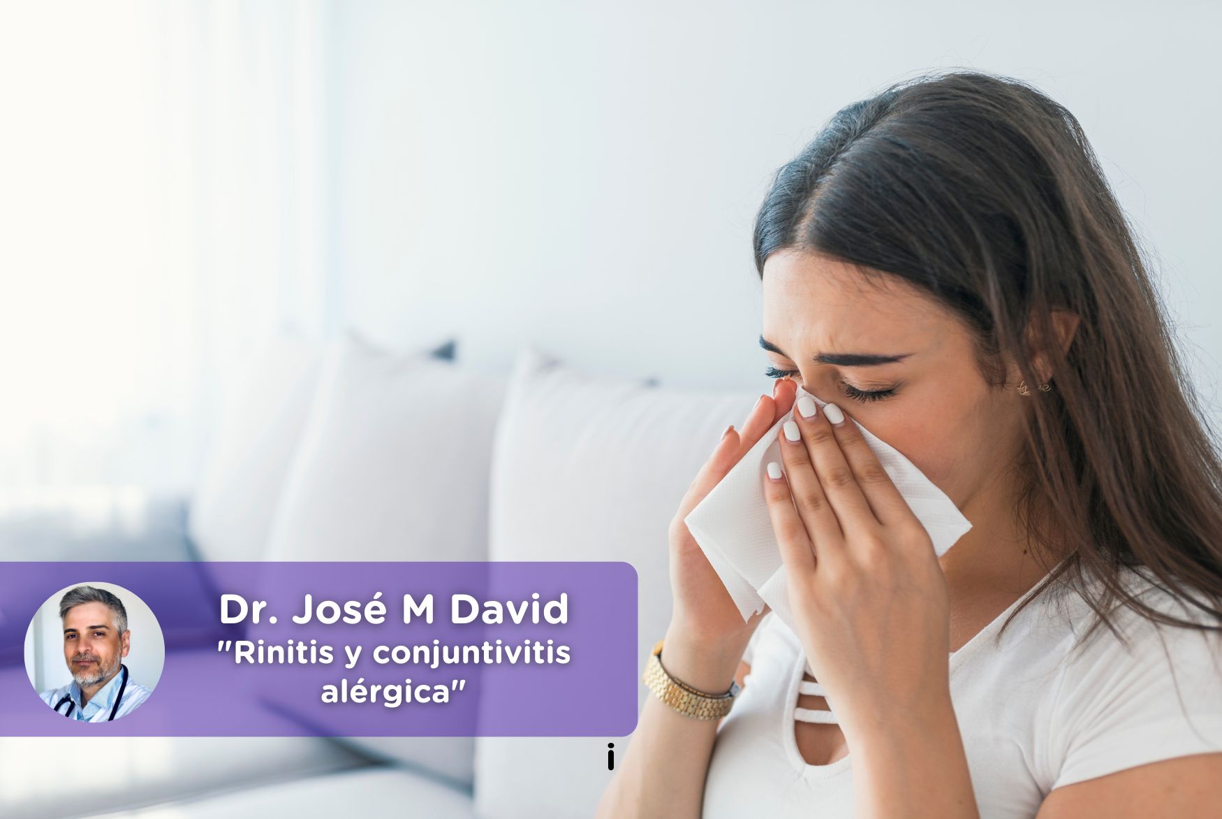 Rinitis y conjuntivitis alérgica: Consejos prácticos - mediQuo