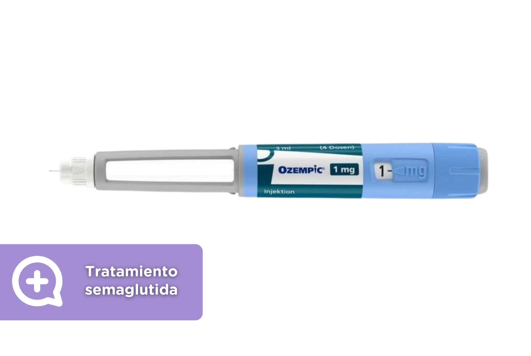 Tratamiento semaglutida (Inyección): Consulta online + receta - mediQuo