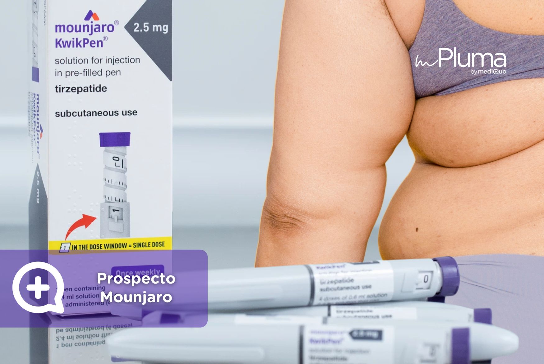 Prospecto Mounjaro® (tirzepatida): como se aplica, precio y receta - mediQuo
